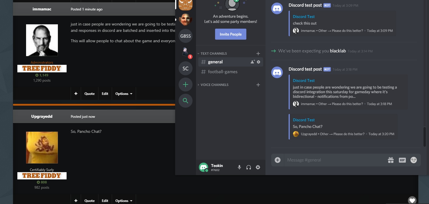 Discord Test - Please do this better? - Surly Horns